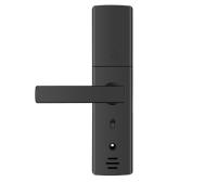 China Smart Glass Door Lock with Tuya Bluetooth and Fingerprint Recognition for sale