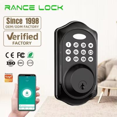 China Automatic Smart Exterior Door Lock 78.8*145.6*14.6mm Digital Lock For Wooden Gate for sale