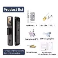 China Smart 3D Face Recognition Tuya App Wifi  Smart Door Lock for Home for sale