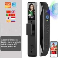 China 3D Face Recognition App Wifi Fingerprint Lock for Home Security for sale