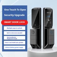 China Tuya Fingerprint Face Recognition Door Lock Electronic Smart for sale