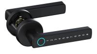China Electronic Bluetooth Door Handle 60mm - 70mm Fingerprint Door Handle for sale