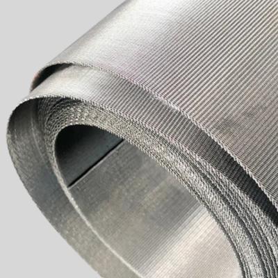 China Fabric Precision Stainless Steel Reverse Dutch Weave Mesh 0.6mm-1.75mm Thickness for sale