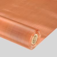 China 1m 1.5m 2m Copper Wire Mesh Screen For Shielding / Decorating for sale