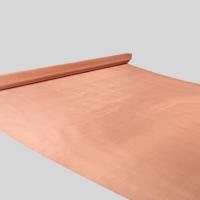 China Plain Woven Copper Wire Shielding Fabric 4 Mesh - 200 Mesh For Wall Sound Insulation for sale