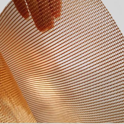 China Cable Wire Phosphor Copper Mesh Rolls 0.3mm For Decoration Laminated Glass for sale