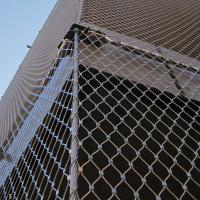 China Durable Inox Cable Mesh Netting Inter Woven Type And Ferrule Type for sale