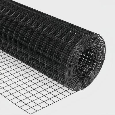 China Black Poly 304 Stainless Steel Welded Wire Mesh For Wall Cladding / Ceiling Panels for sale