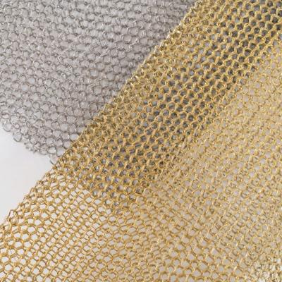 China Stainless Steel / Copper / Brass Knitted Mesh Fabric For Filtration for sale