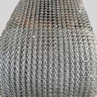 China Multi Strand Knitted Stainless Steel Mesh 0.1mm - 0.3mm Knitted Metal Mesh for sale