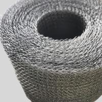 China Stainless Steel Knotted Wire Mesh 0.2mm-0.28mm For Mufflers for sale