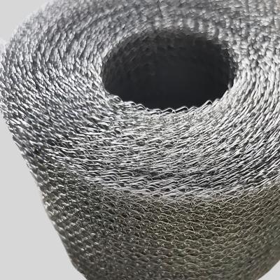 China Stainless Steel Knotted Wire Mesh 0.2mm-0.28mm For Mufflers for sale
