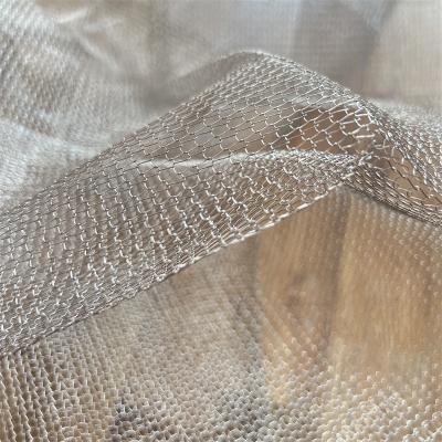 China Stainless Steel Knitted Mesh SS309 SS304 Wire Mesh Manufacturers For Insulating Blankets for sale