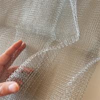 China Compressed Knitted Wire Mesh SS400 SS304 Inconel 600 Mesh For Marine Pad Construction for sale