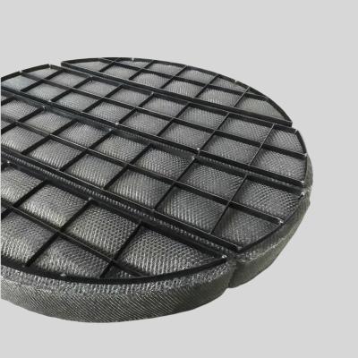 China Knitted Mesh Demister Pad Filter Density 150kg/M3 Square / Round for sale