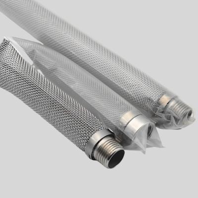 China 304 316 Stainless Steel Wire Mesh Bazooka Screen Customized Size for sale