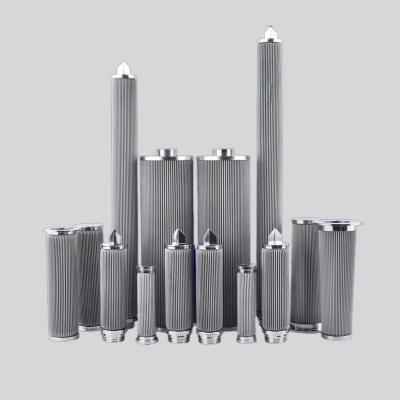 China Stainless Steel Pleated Cartridge Filter SS304 SS316 SS316L For Polymer Melt Filtration for sale