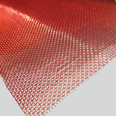 China 28 Mesh 0.2mm Copper Wire Fabric For Laminted Glass Colored Finished for sale