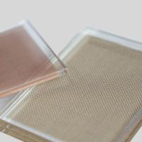 China Customized Metal Fabric Laminated Glass 6mm- 20mm Glass Thickness for sale