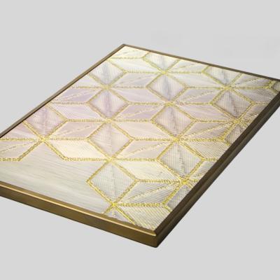 China 0.5mm Thickness Copper Wire Cloth Interlayer For Laminated Glass for sale