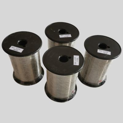 China 0.035mm Ultra Fine Wire AISI304L Cut Resistant Yarn For Spinning / Weaving for sale