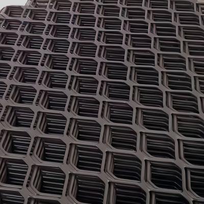 China Aluminium Diamond Grille Window Screens , Expanded Metal Security Mesh for sale