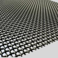 China AISI 304/ AISI 316 Stainless Steel Security Wire Mesh 11x11 Black Coated Color for sale