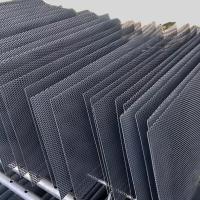 China Electrode Anode Titanium Strech Diamond Mesh 0.2mm×0.4mm - 50*100mm for sale