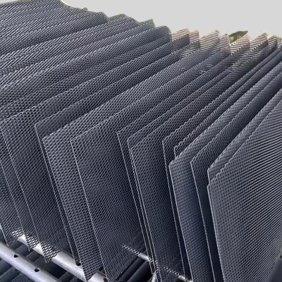 China Electrode Anode Titanium Strech Diamond Mesh 0.2mm×0.4mm - 50*100mm for sale