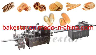 China Complete Automatic Bread Production Line Fully Designed Customized for sale