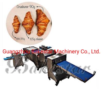 China Semi Automatic Bread Production Line Croissant Egg Tart Donut For Factory for sale