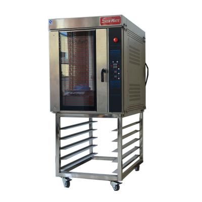 China 8 Trays Biscuits Bread Baguette Baking Electric Hot Air Convection Oven with Cooling Shelves for sale