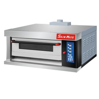 China Industrial One Deck Five Trays Electric Pizza Oven /Commerical Pizza Deck Oven for sale