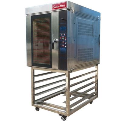 China Bakery Equipments Bakery Shop Bread Baking Cookies Cooking 5 Trays Gas Hot Air Convection Oven for sale