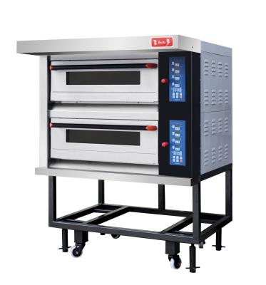 China Bread Oven for Baking Seb-2y Two Deck Six Trays Electric Baking Oven for sale