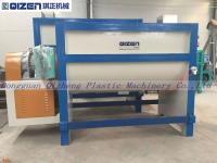 China Horizontal Double Ribbon Mixer 3000kg U Shaped Tank Dry Powder Mixing Machine 22kw for sale