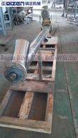 China 2.2KW-6 Motor Power Movable Flexible Screw Conveyor With Wheels for sale