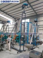 China Stainless Steel Flexible Screw Conveyor 0.5-10 Ton Per Hour Electric Powered for sale