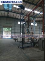 China Stainless Steel Flexible Screw Conveyor 0.5-10 t/h with Automatic Feeding Control Box for sale