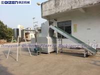 China 40HP Sound Proof Plastic Crusher Machine 460rpm with Silo and Blower for PP PE PET ABS for sale