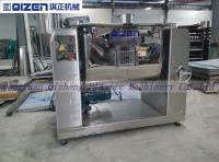 China Stainless Steel Horizontal Ribbon Mixer 300kg Capacity Dry Powder Mixing Machine for Cake for sale