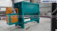 China Flame Retardants Small Ribbon Blender Mixer , Electric Plastic Material Mixing Machine for sale