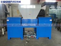 China Double Shaft Shredder Hard Plastic Crusher Machine 350 * 20 Mm Cutter Head for sale