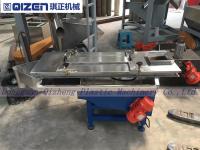 China Customized Single Deck Linear Vibrating Screen 0.5-15t Raw Material Screening Equipment for sale