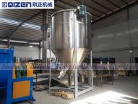 China Manual Discharge Vertical Ribbon Blender Machine , High Shear Cattle Feed Mixers for sale