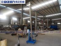 China Plastic Material Flexible Spiral Conveyor , Customized Size Grain Screw Conveyor for sale