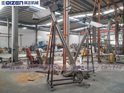 China Protein Powder Filling Flexible Screw Conveyor 159mm Feeding Pipe Customizable for sale