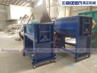 China Ribbon Horizontal Detergent Powder Mixing Machine 300kg Capacity 5.5KW for sale