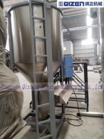 China Vertical Fish Feed Mixer Machine 500kg Capacity Stainless Steel Tank D1200 H2750mm for sale