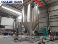 China 5 Ton Vertical Screw Mixer Pellet Machine 11KW 350 RPM Custom Heating for sale